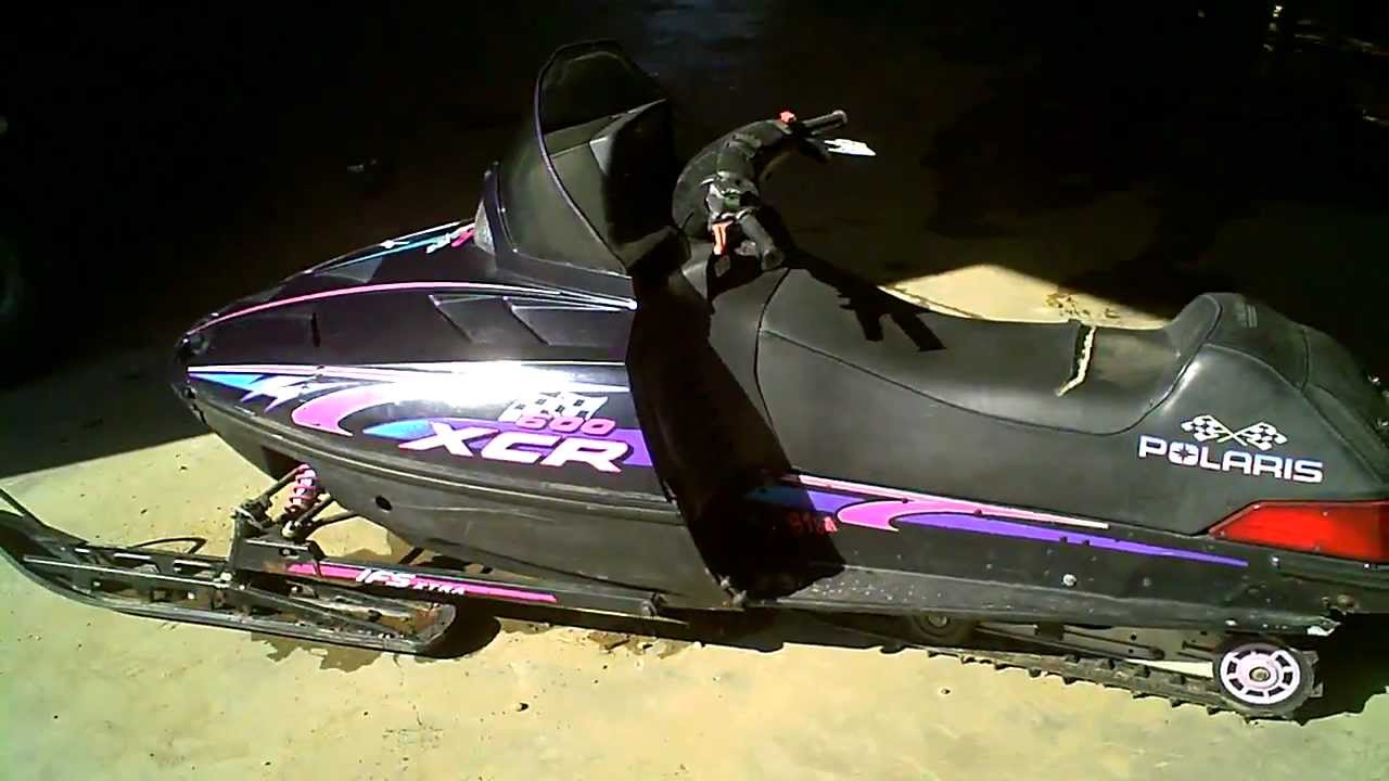 1996 Polaris XCR 600 SP Special LOT 898A - YouTube