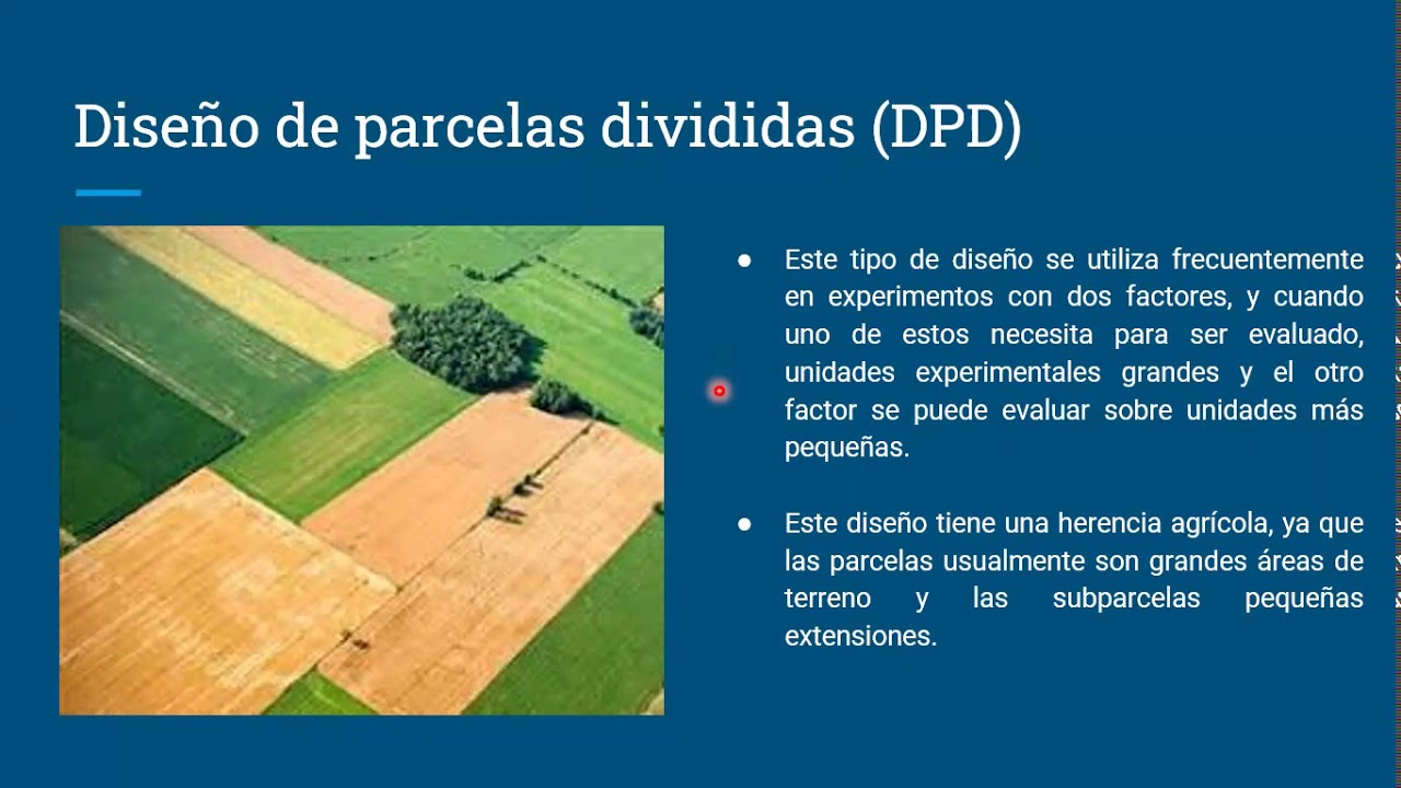 Análisis de varianza en diseño de parcelas divididas - YouTube