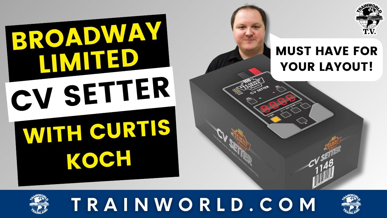 Broadway Limited CV Setter! A Must Have For Your Layout! - YouTube