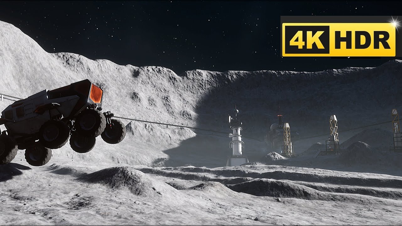 Deliver Us The Moon - Part 6 Reinhhold Crater - Ultra High Realistic ...