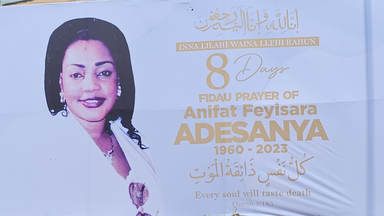 ALHAJA ANIFAT FEYISARA ADESANYA || 8 DAYS FIDAU PRAYER - YouTube