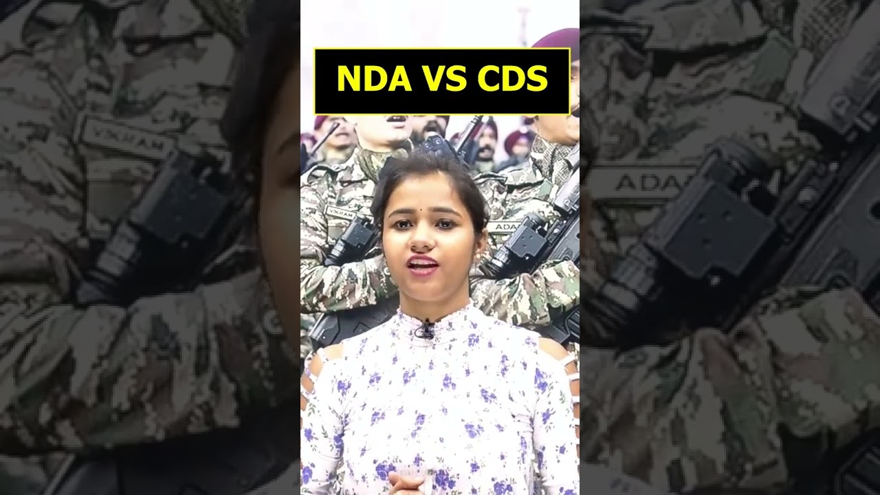 NDA Vs CDS Officers | Difference Between CDS And NDA | Doubtnut Defence ...