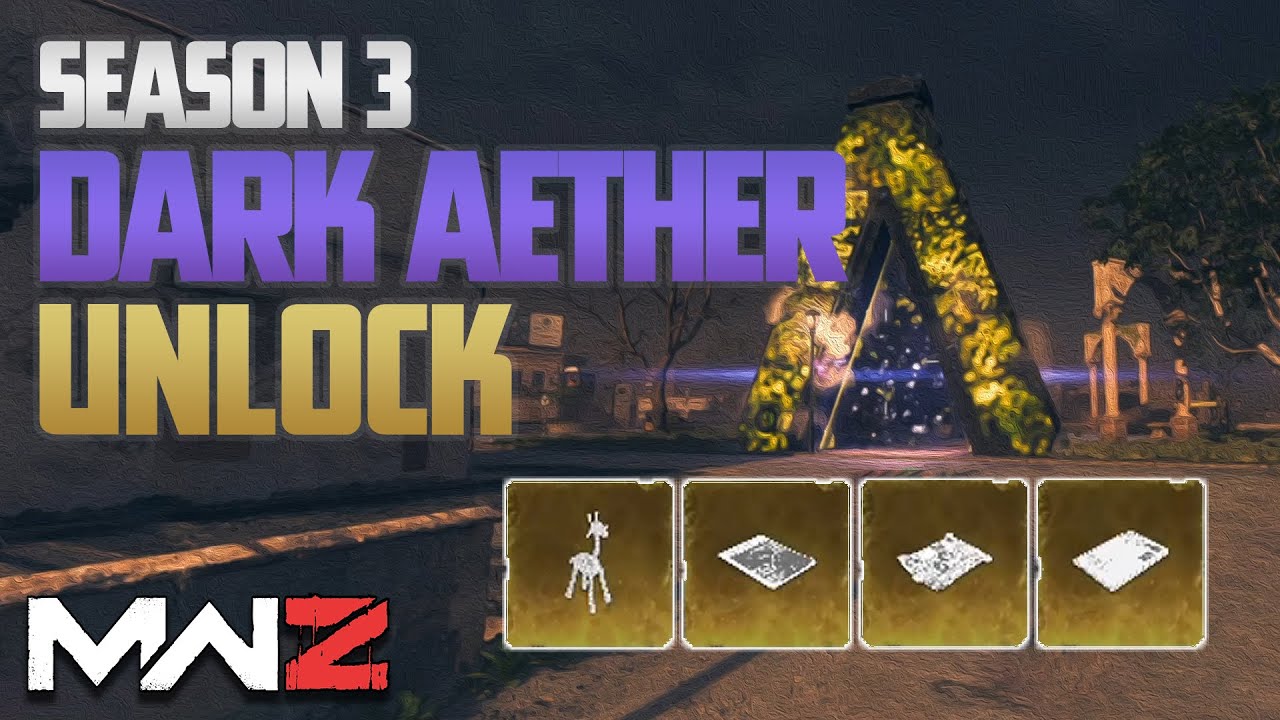 UNLOCK New Season 3 DARK AETHER RIFT In One Game w/ Squad (Modern ...