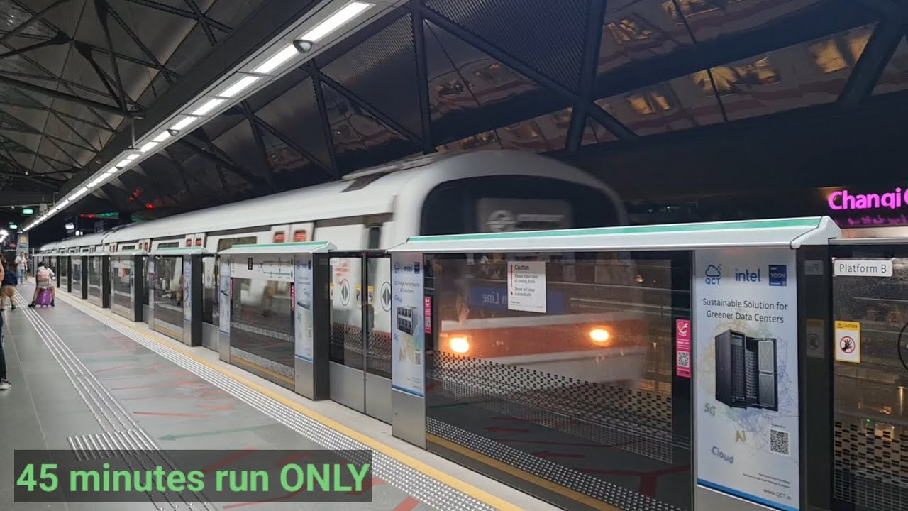 [HISTORICAL/Last Minute/45 mins stunt ONLY] SMRT TRAINS Ride From Expo ...
