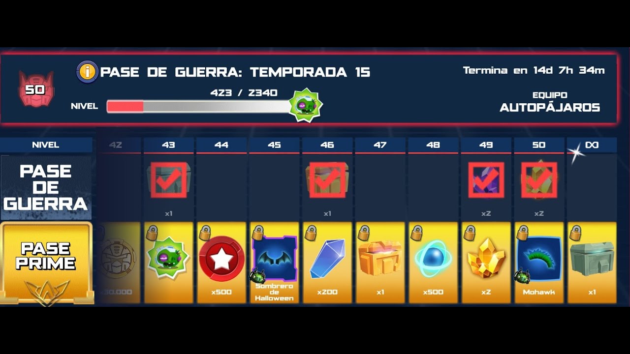 (angry birds transformers war pass coplete level 50 and new battel ...