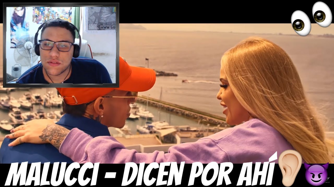 Reaccion A Malucci - Dicen Por Ahí (Video Oficial) - YouTube