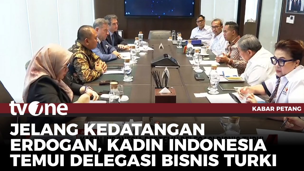 Kadin Indonesia Bertemu Delegasi Bisnis Turki | Kabar Petang tvOne - YouTube