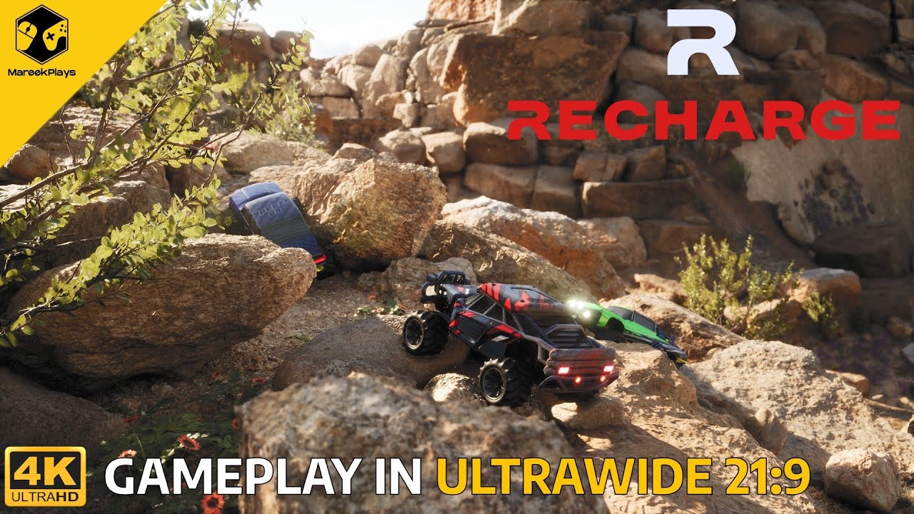 Recharge - RC Racing ULTRAWIDE 21:9 | RTX 4080 performance - YouTube