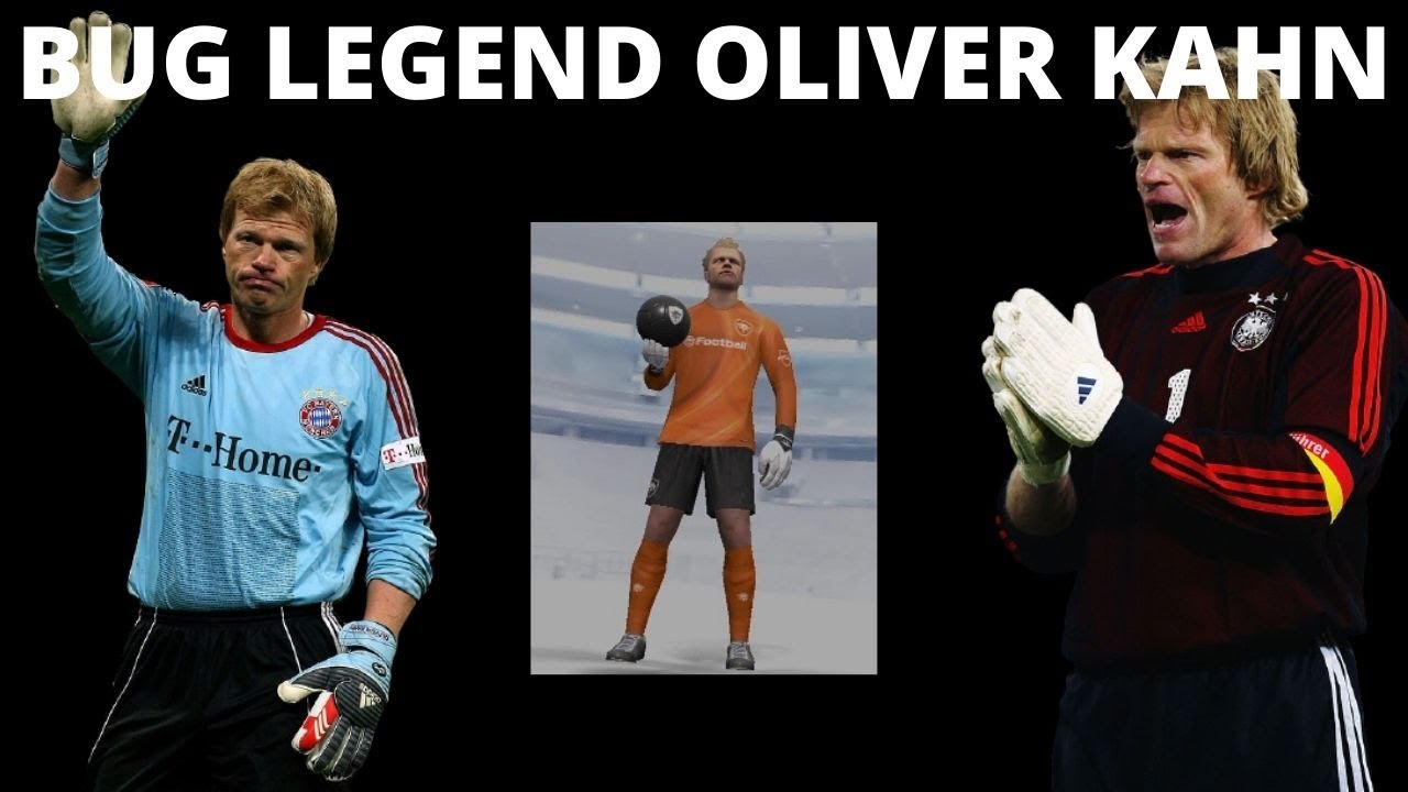 BUG LEGEND OLIVER KAHN NO PES MOBILE 2021 - YouTube
