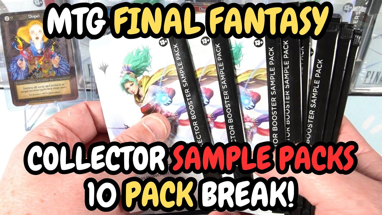 Final Fantasy MTG English Collector Sample Packs - Good Value...or not ...
