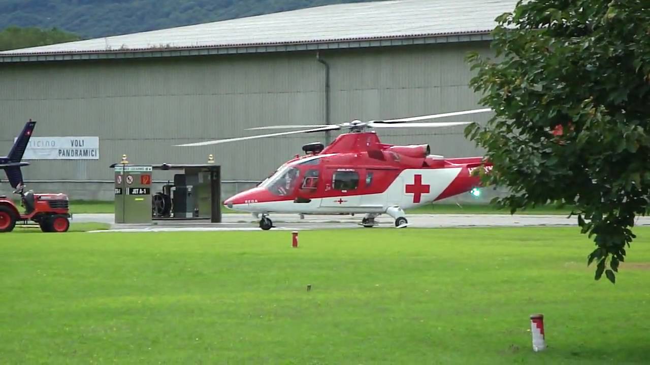 Start Agusta A109 K2, Rega 6 - YouTube