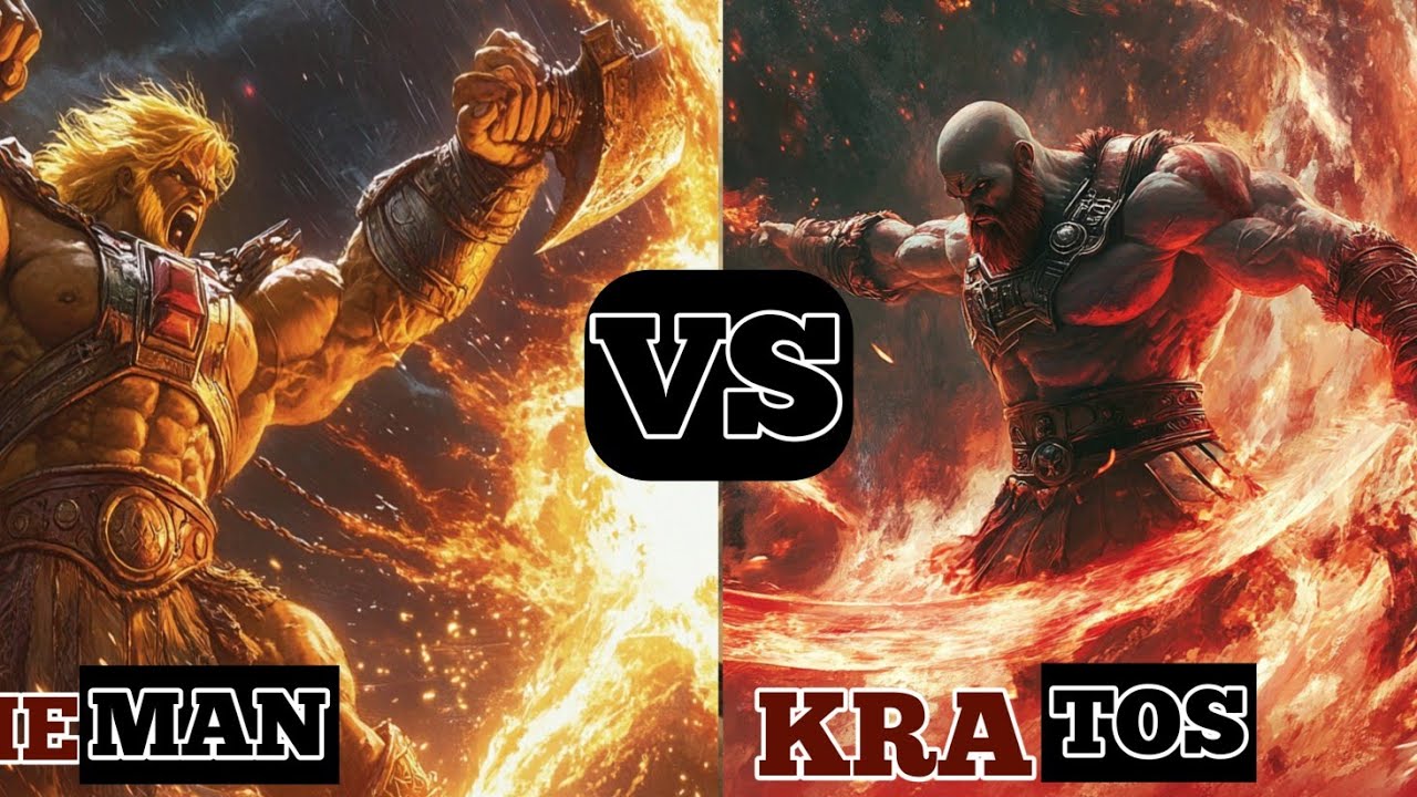 Kratos vs He-Man: The Ultimate Battle of Titans – Who Reigns Supreme ...