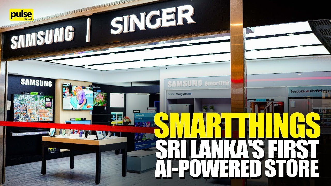 SmartThings: Sri Lanka's First AI-Powered Store - YouTube