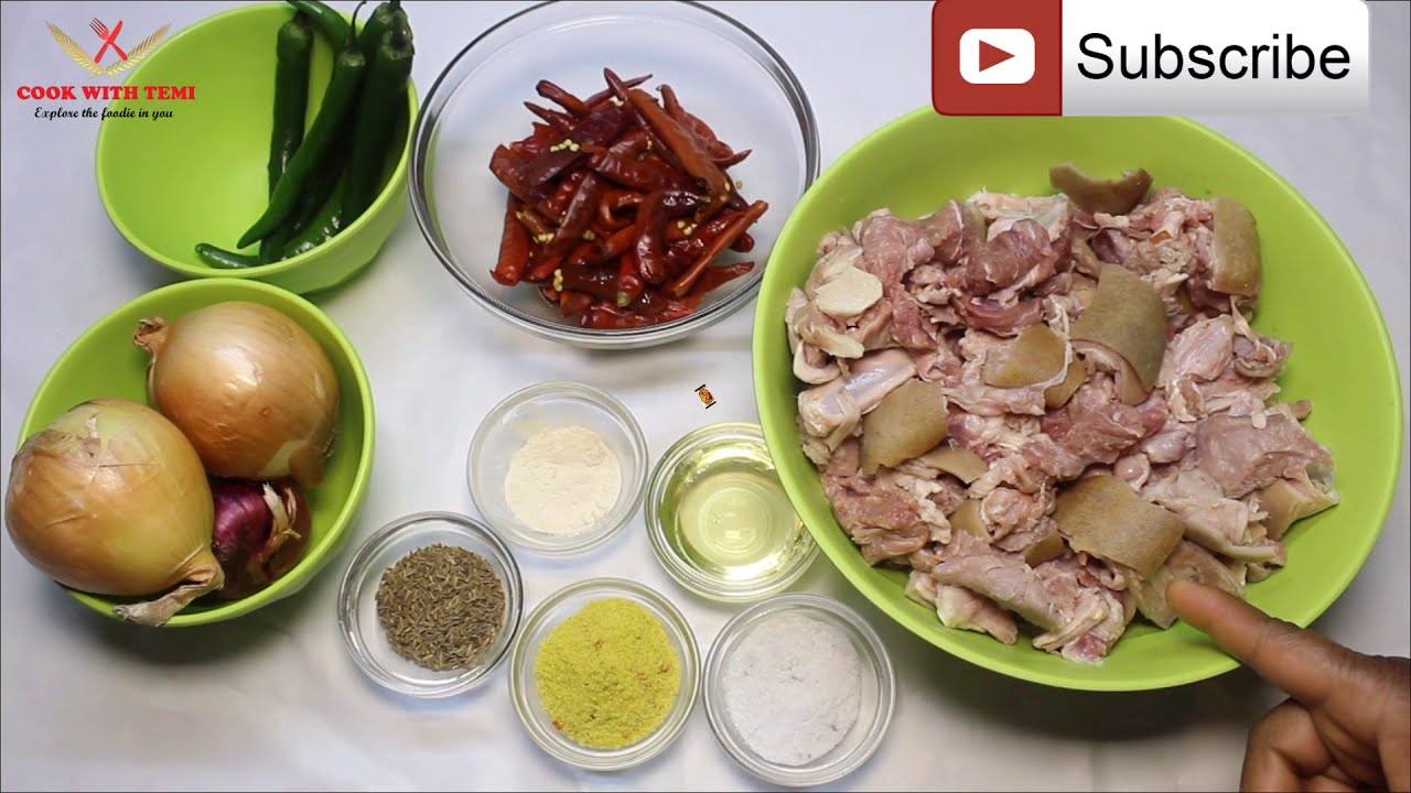 HOW TO MAKE ASUN (SPICY GOAT MEAT) - YouTube