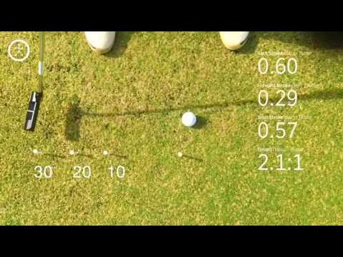 AimPoint speed control for putting using Blast motion technology - YouTube
