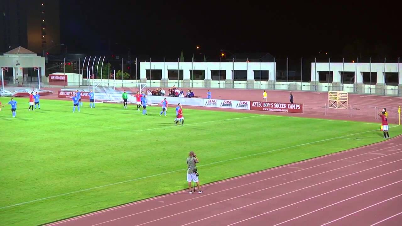 Simon Said playing for SDSU against USD Highlight - YouTube