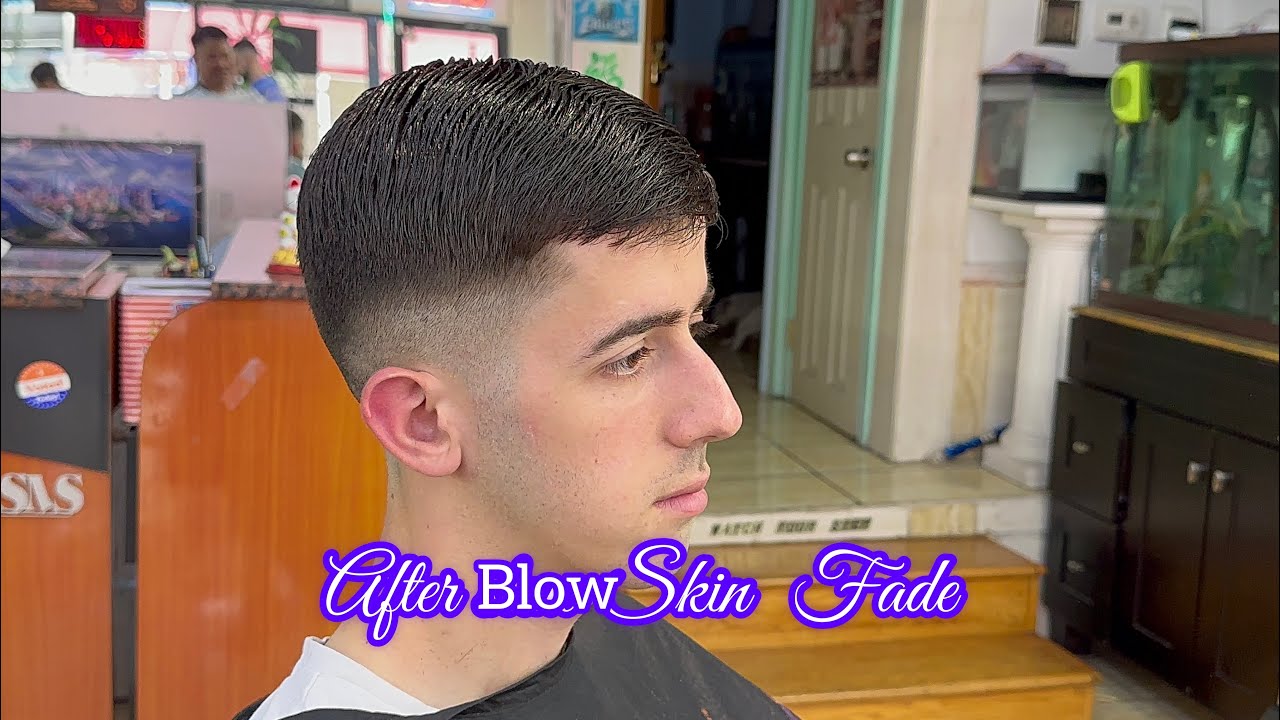 New style blow skin fade 06/22/2023 - YouTube