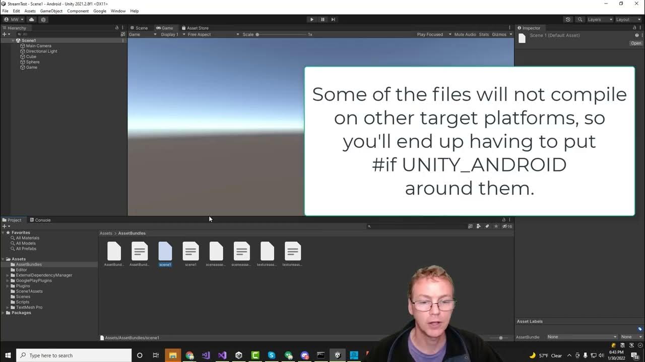DevVlog 08 - Unity: Packing Streaming Files for Android Part 3 - YouTube