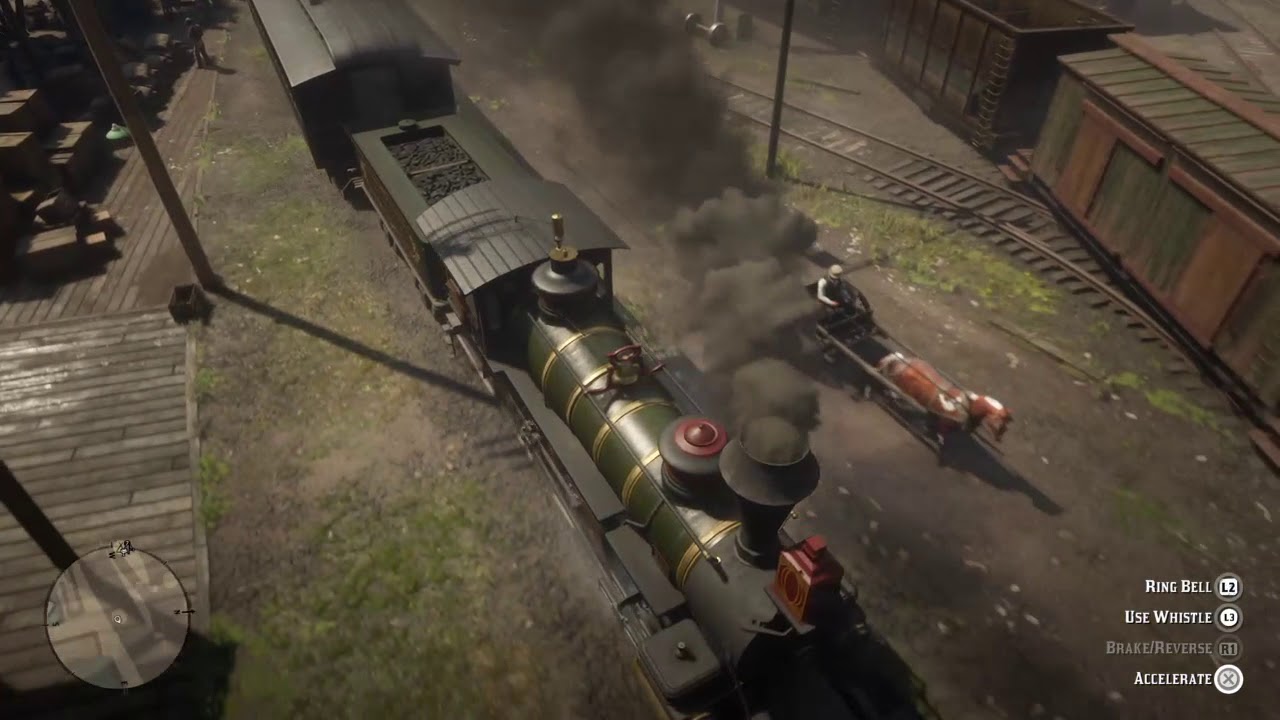 Red Dead Redemption 2 Train ride part 1 - YouTube