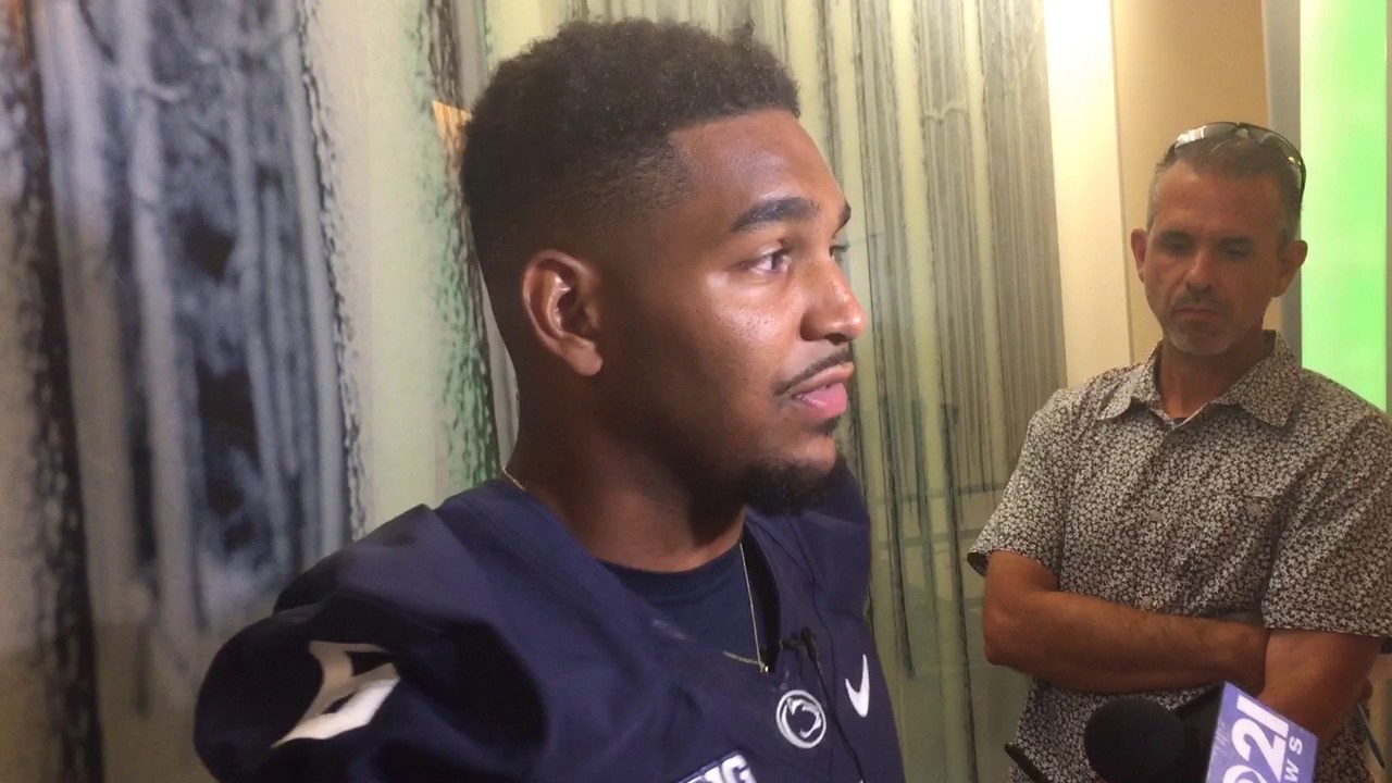 Penn State RB Andre Robinson on giving back, community service - YouTube
