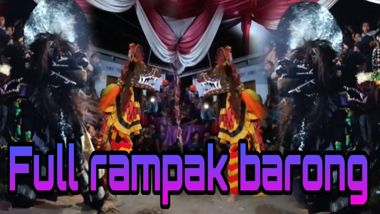 Rampak barong jaranan janger wayuning budoyo Desa jarit part 1 - YouTube
