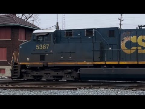 CSX 5367 in Carleton - YouTube