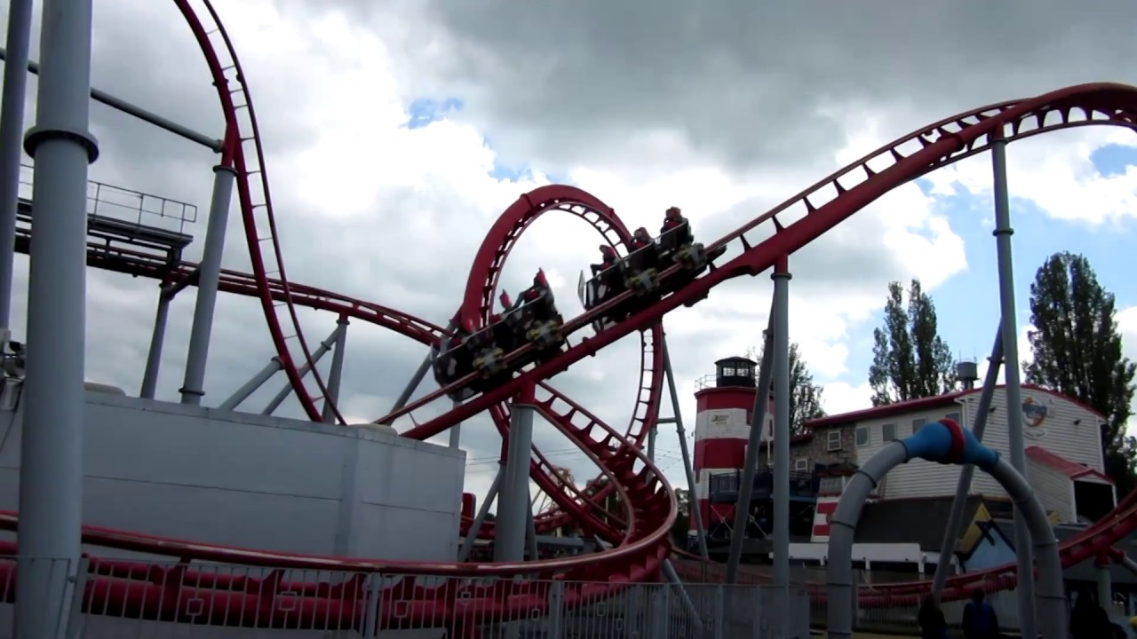 G Force Drayton Manor Off Ride POV HD - YouTube