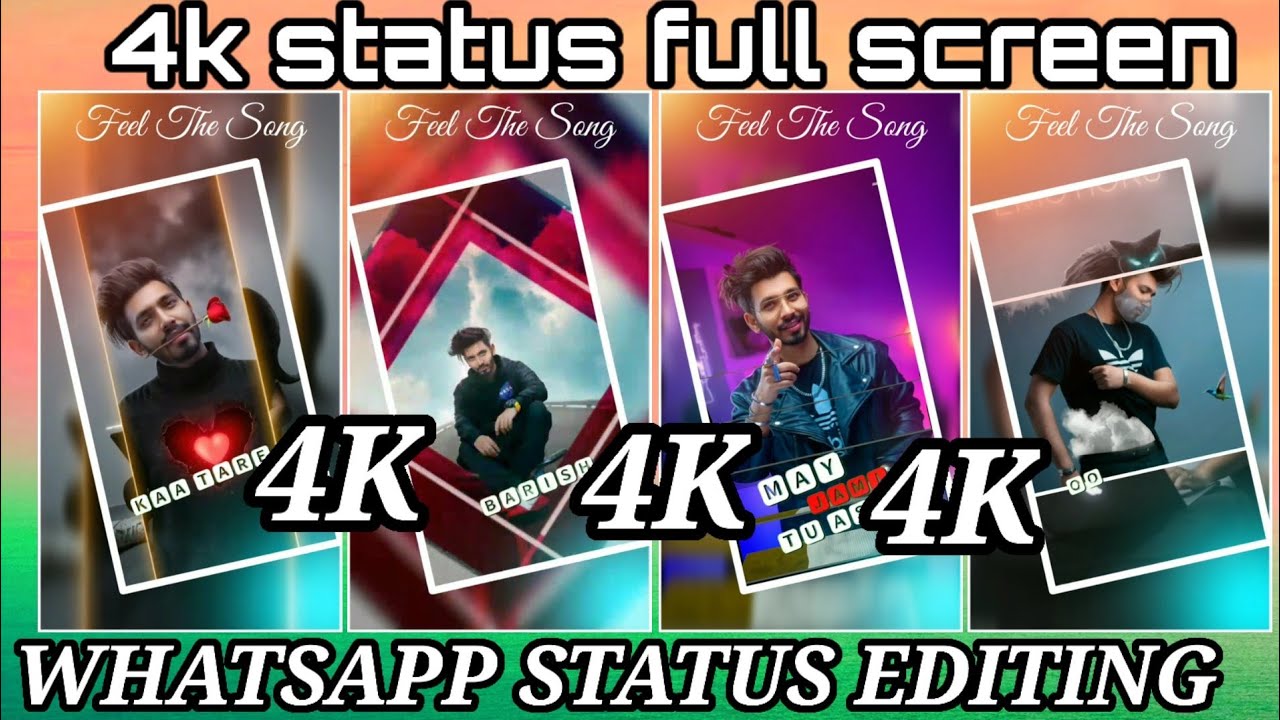 4k Status kaise edit kare | Full Screen status kaise banaye | 4k full ...