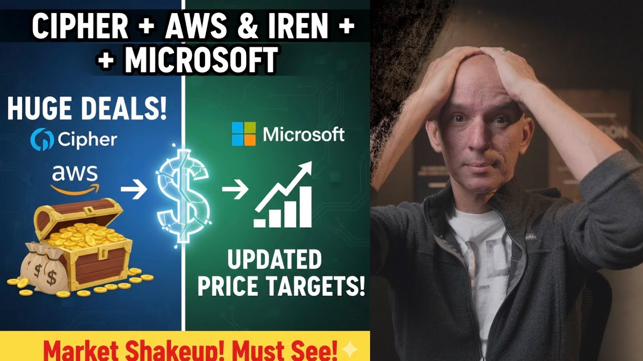 Huge Deals From Iren + Microsoft & Cipher + AWS! New Price Targets ...