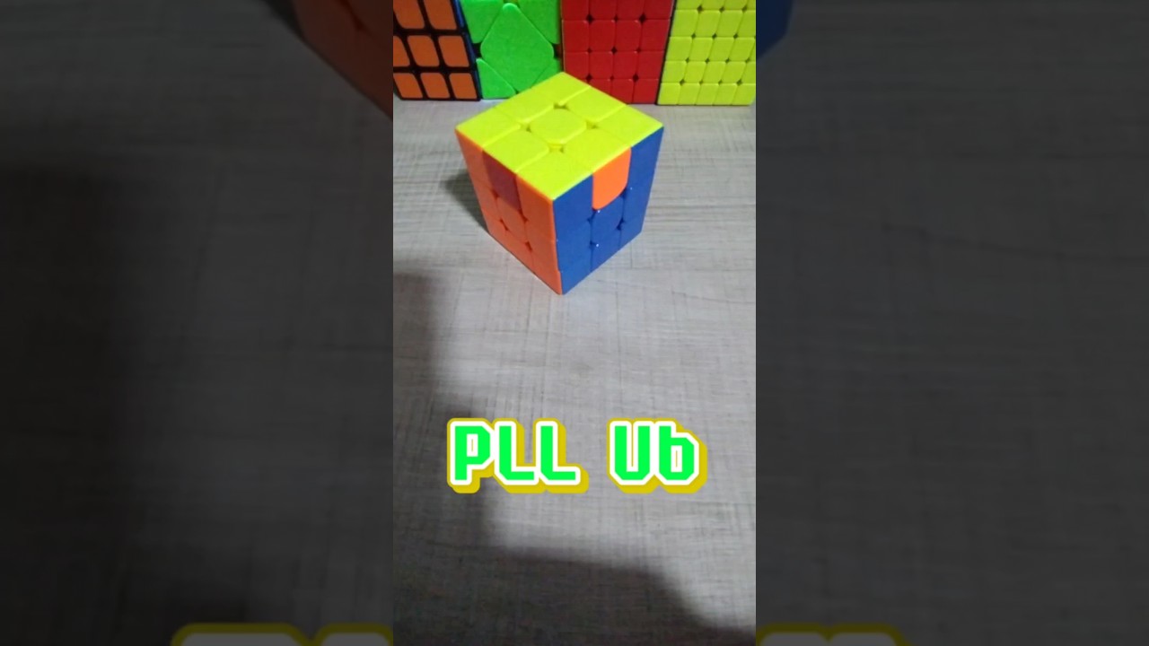 Como resolver a PLL Ub no CUBO MÁGICO - PLL - PARTE 10 #cubo # ...
