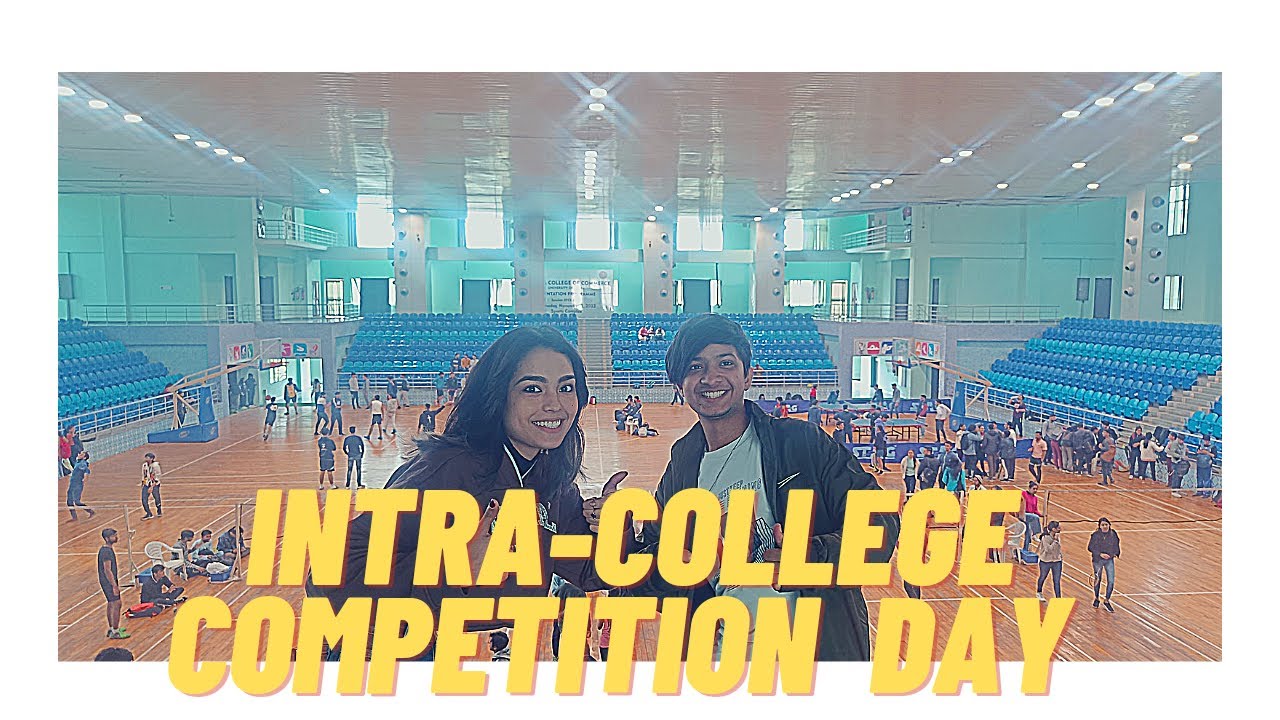 Vlog 14: Intra-College Competition Day at college #srcc #du # ...