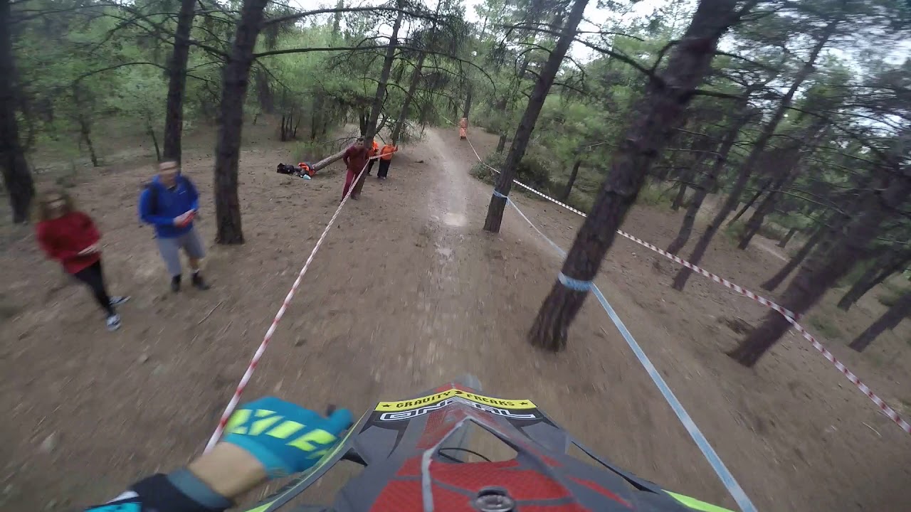 Gravity freaks - Oraiokastro DH Race Alex Topkaroglou Final Run 🤘 - YouTube