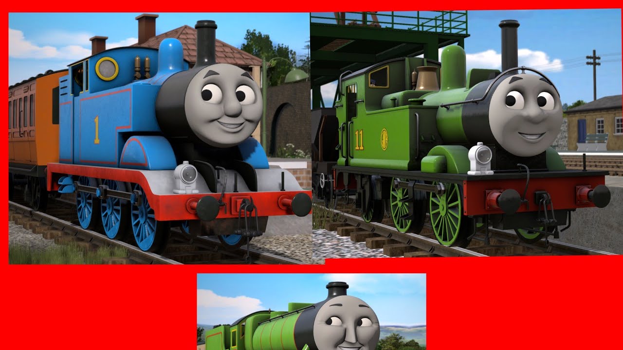 Epic Rap Battles of TTTE #1 Thomas vs Oliver - YouTube