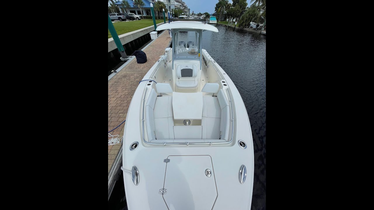 2021 Cobia 320 CC - YouTube
