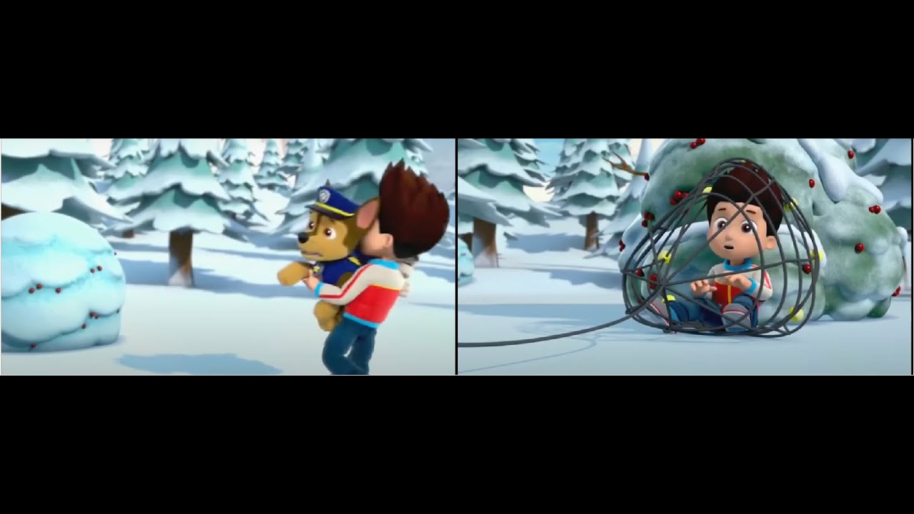 PAW Patrol: Chase And Rubble Leap on to me, then Chase Accidently Traps ...
