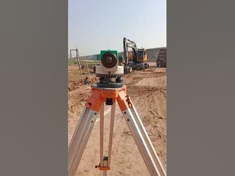 Levelling with Auto level machine. - YouTube