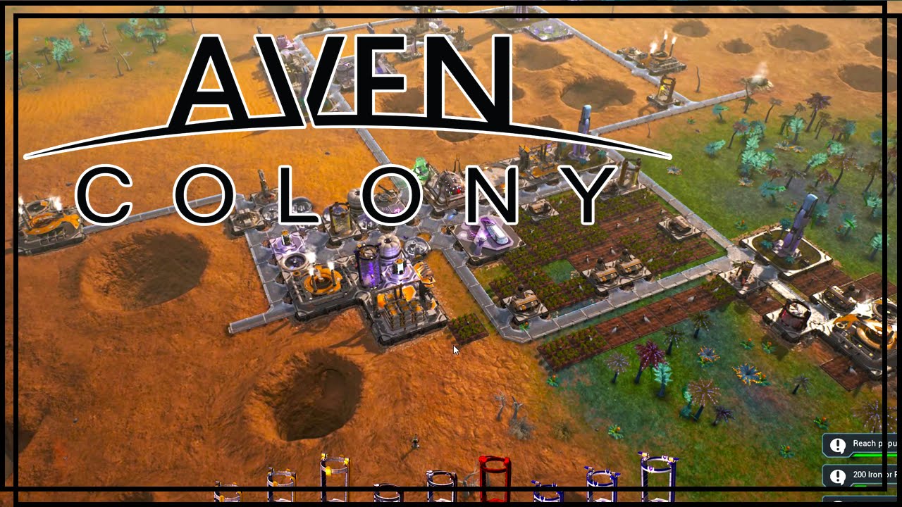 Creep spores! - Aven Colony gameplay - Aven Colony Sandy Gulch let's ...