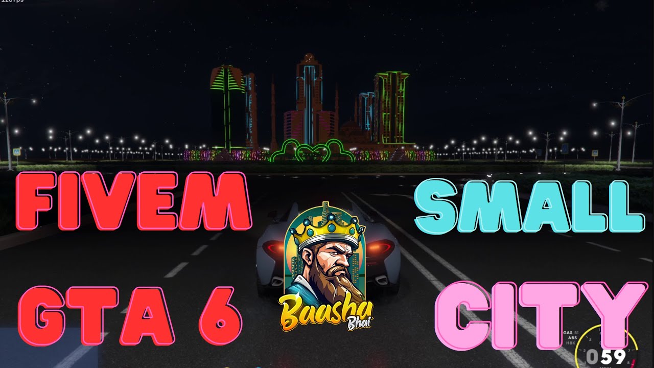 GTA 6 Small City Map For Fivem (Fan Made) - YouTube