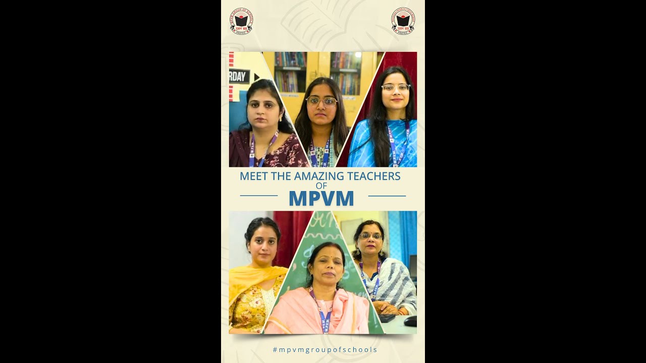 Spotlight on the incredible teachers at MPVM! - YouTube