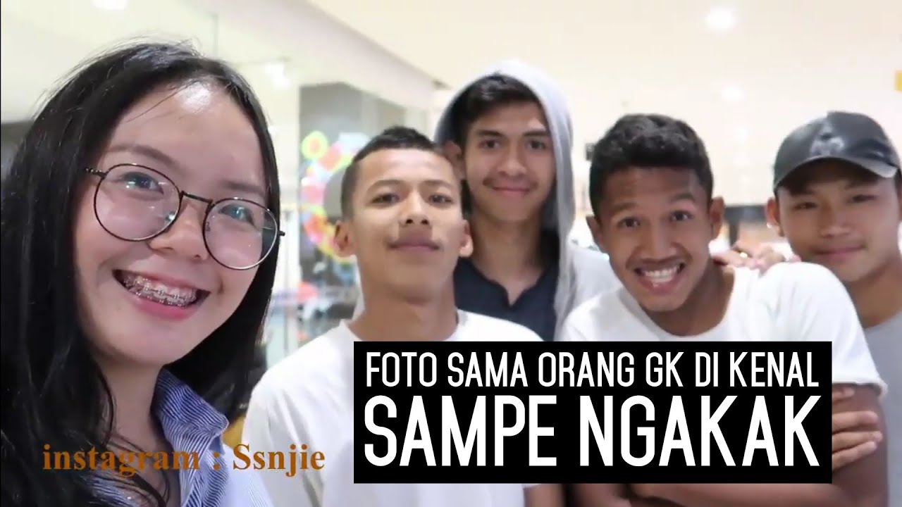 Prank Foto dengan orang tidak dikenal bagaimana reaksi nya??? - YouTube