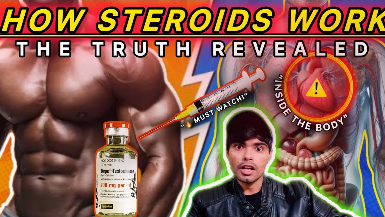 “How STEROIDS Work Inside Your Body | Science Revealed 🔥 Must Watch ...