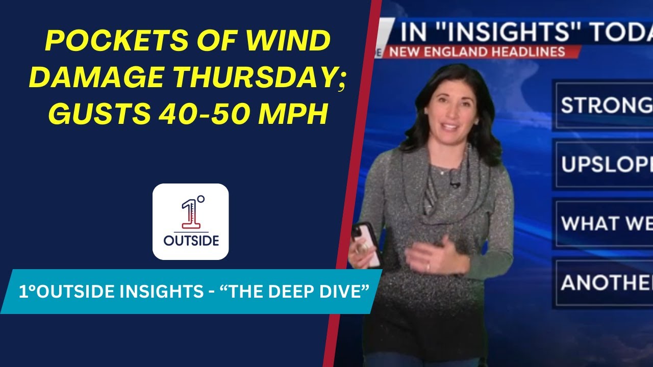 Biting Wind Thursday, Upslope Snow, Weekend Snow Risk + Next Arctic ...