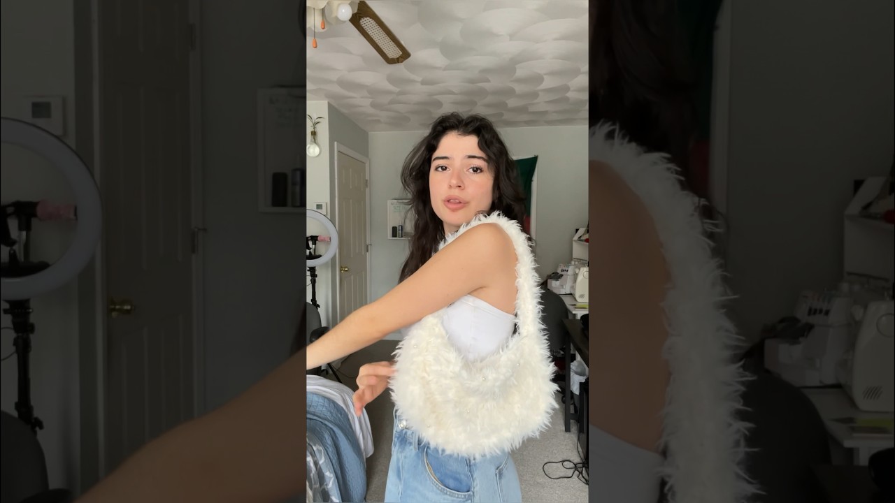 It’s so FLUFFY part something 😂 #pinterestfashion #upcycledfashion # ...