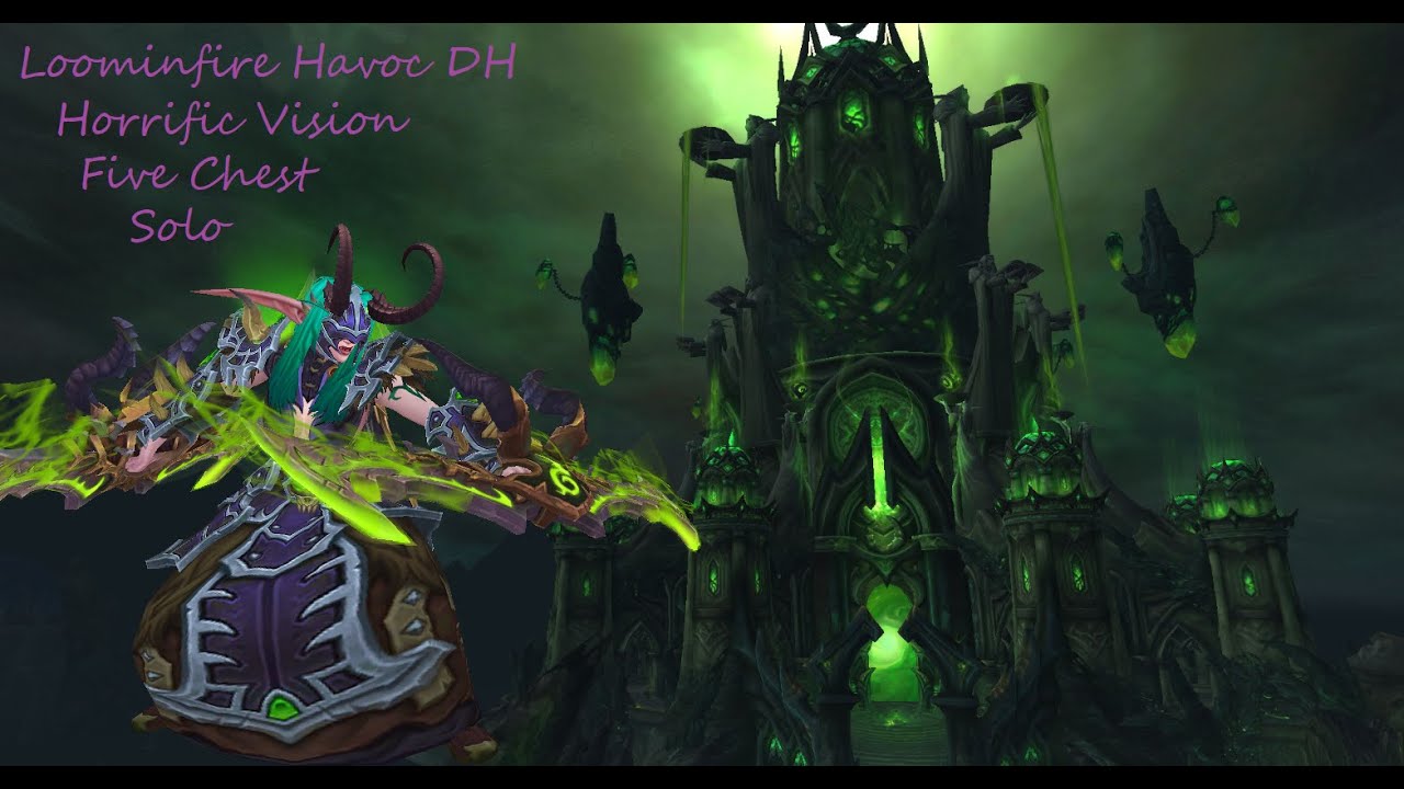 Horrific Vision 5 chest solo Havoc Dh - YouTube