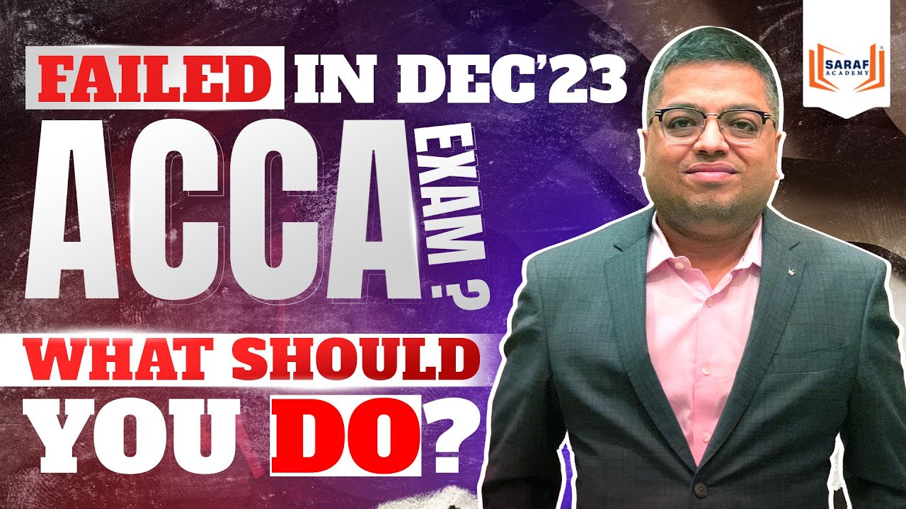 Failed in December 2023 ACCA EXAM || What should you do? #accaexams ...