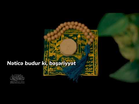 Ayətullah Şeyx Vəhid Xorasani - Əvvəldəkilərdən axırdakılara qədər Allahın bütün bəndələrinin zinəti