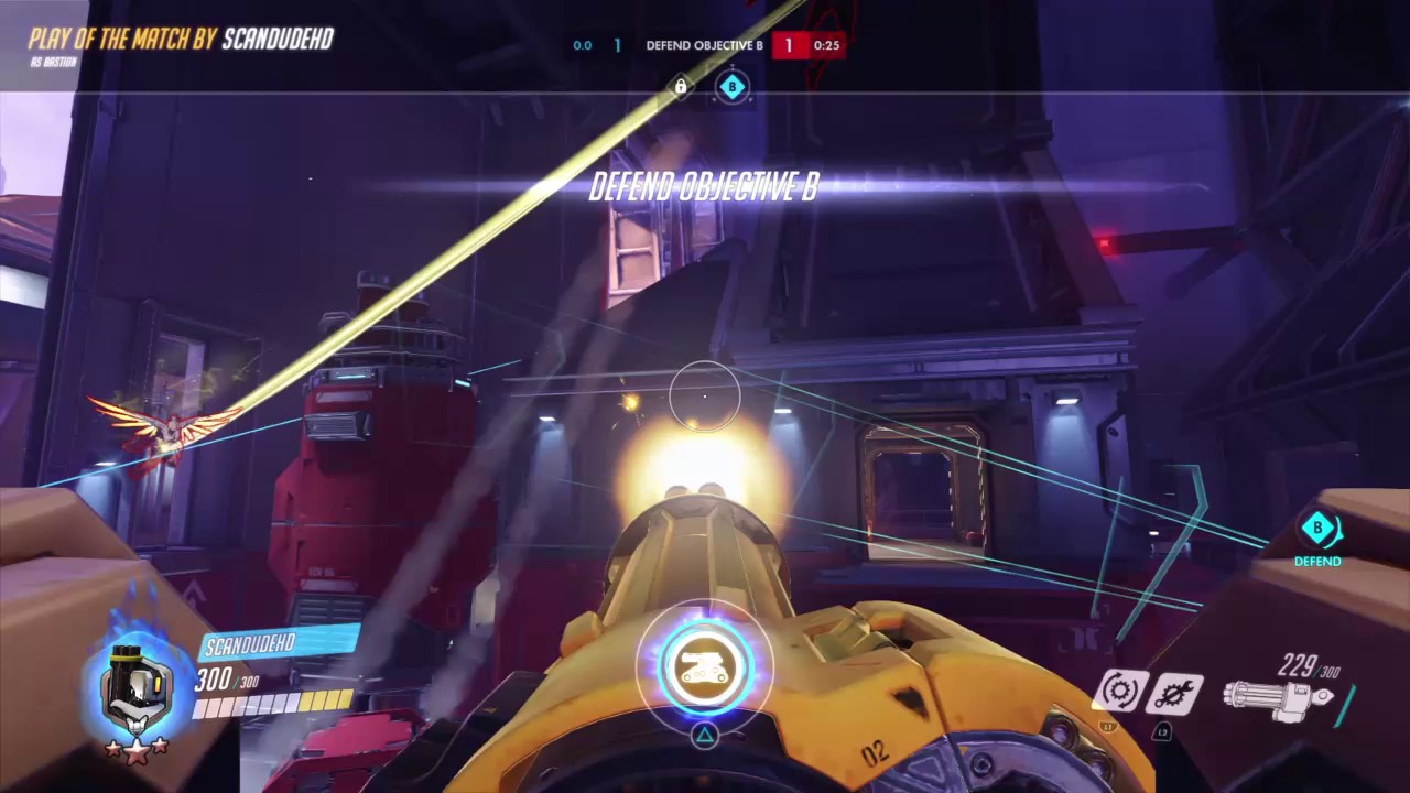 Bastion Team Kill Play (Overwatch) - YouTube
