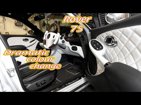 Interior Trim Colour change, Rover 75 - YouTube