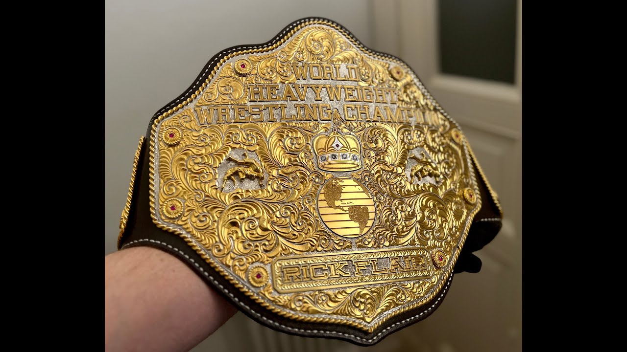 Classic Shields Premium Crumrine Big Gold WCW NWA World Championship ...