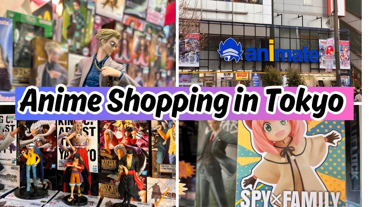 Anime Shopping In Japan | Tokyo Anime shopping + Unboxing |2024 - YouTube